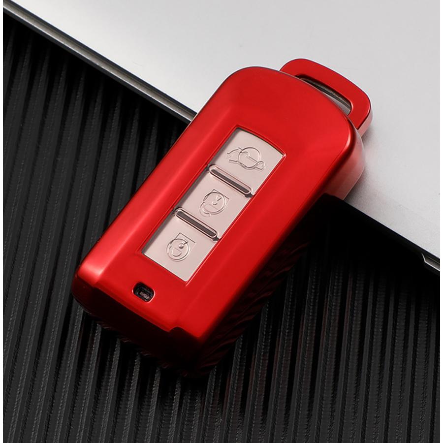 三菱 キーケース キーホルダー アウトランダー RVR ekワゴン ekスペース ミラージュ アイミーブ ランサーエボリューション デイズ デイズルークス : SEAN通販登録番号 ...