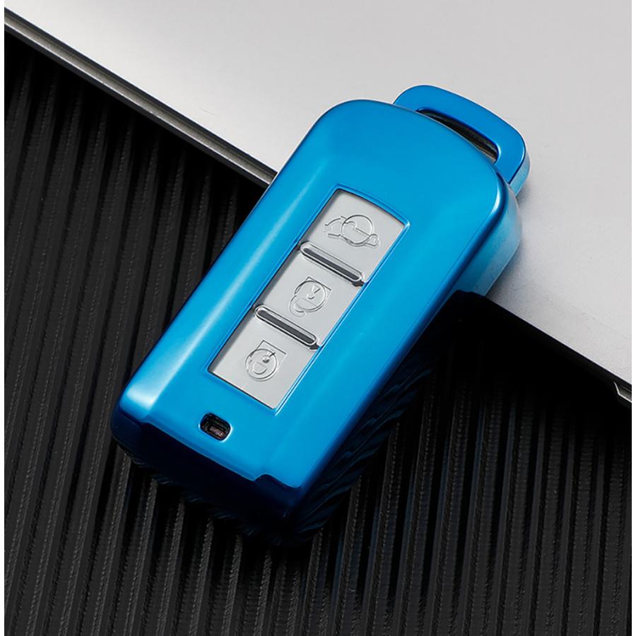 三菱 キーケース キーホルダー アウトランダー RVR ekワゴン ekスペース ミラージュ アイミーブ ランサーエボリューション デイズ デイズルークス : SEAN通販登録番号 ...