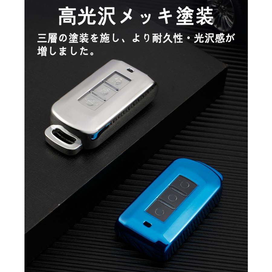 三菱 キーケース キーホルダー アウトランダー RVR ekワゴン ekスペース ミラージュ アイミーブ ランサーエボリューション デイズ デイズルークス : SEAN通販登録番号 ...