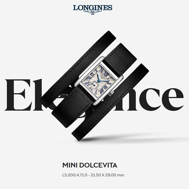 LONGINES（ロンジン） あすつく 腕時計 MINI DOLCEVITA ドルチェヴィータミニ L5.200.4.71.0 正規品 巻き ...