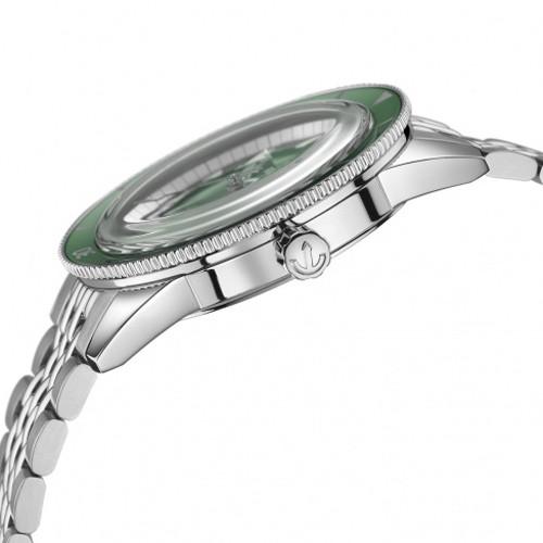 RADO ラドー 腕時計 キャプテンクック オートマチック リミテッド 42mm グリーン文字板 300m防水 ステンレススチール ...