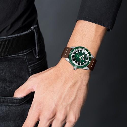 RADO 【RADO】ラドー 腕時計 CAPTAIN COOK AUTOMATIC 自動巻 42mm 91g グリーン文字板 ...