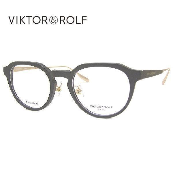 VIKTOR&ROLF ヴィクターアンドロルフ メガネフレーム VIKTOR＆ROLF V&R006 COL-1 SIZE-49 : 宝石メガネヨシムラヤフー店 - 通販 - Yahoo!ショッピング
