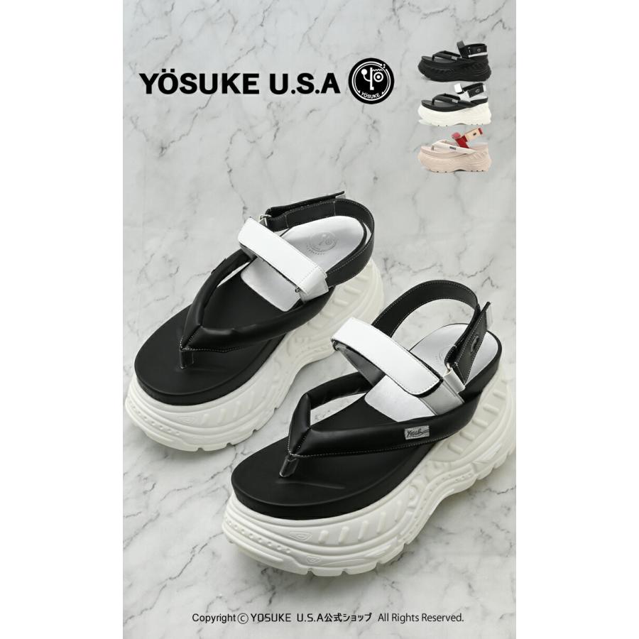 YOSUKE 公式SHOP特典キズ補修液付 / ヨースケ 厚底サンダル 鼻緒 ベンハータイプ メンズ 10cm 厚底フラット : ヨースケ公式 ヤフーショップ - 通販 - Yahoo!ショッピング