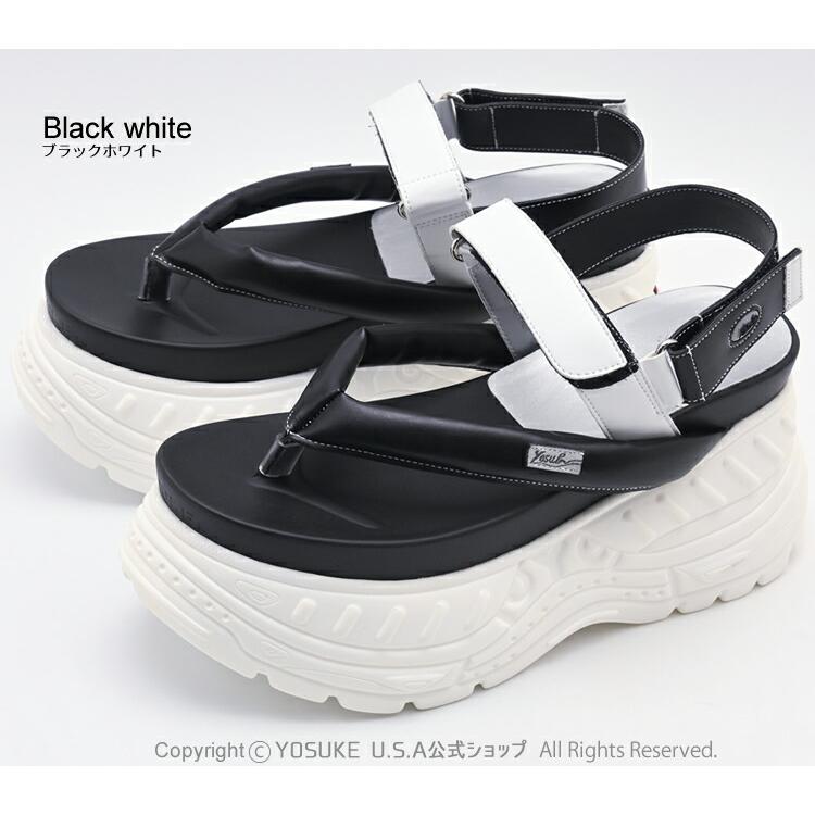 YOSUKE 公式SHOP特典キズ補修液付 / ヨースケ 厚底サンダル 鼻緒 ベンハータイプ メンズ 10cm 厚底フラット : ヨースケ公式 ヤフーショップ - 通販 - Yahoo!ショッピング