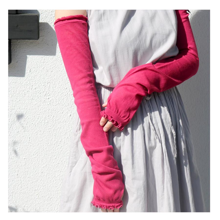 アームカバーTAWARA UVカット たわら ゆるめ ゆったり ロング 日焼け対策 日よけ UV加工 UV対策 レディース シンプル 無地 冷房対策 2023 stample スタンプル ...