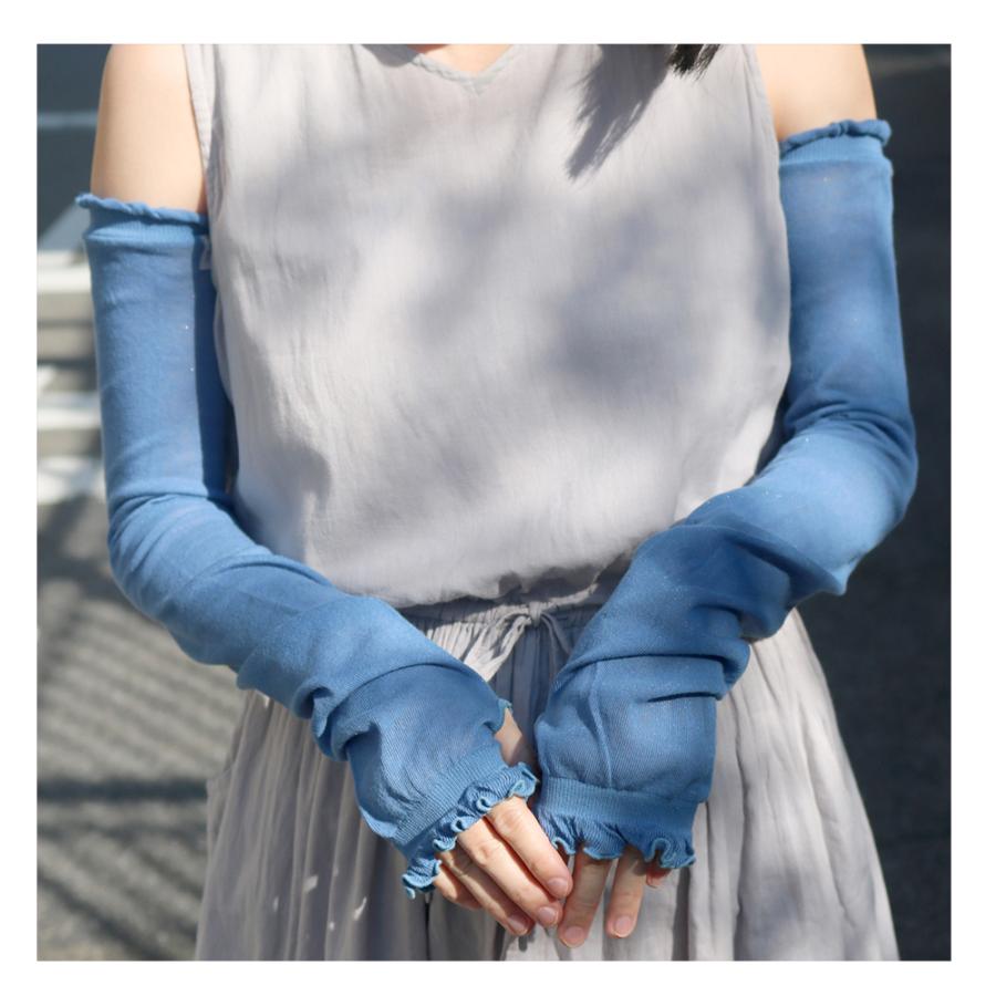 アームカバーTAWARA UVカット たわら ゆるめ ゆったり ロング 日焼け対策 日よけ UV加工 UV対策 レディース シンプル 無地 冷房対策 2023 stample スタンプル ...