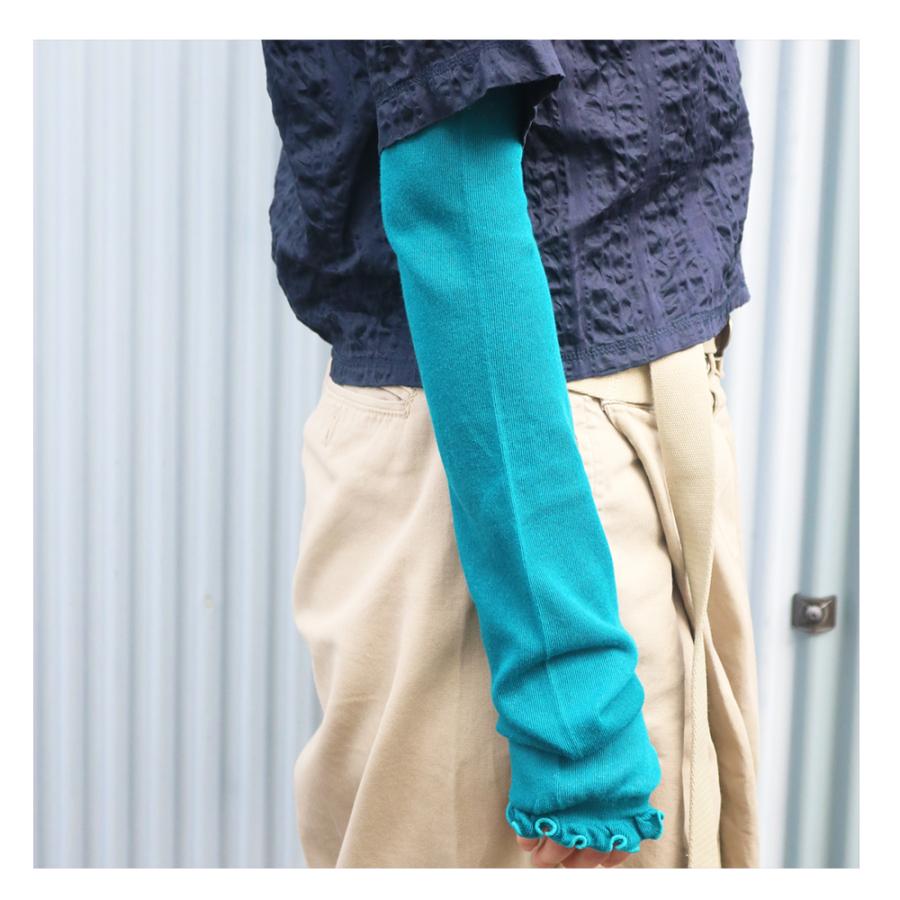 アームカバーTAWARA UVカット たわら ゆるめ ゆったり ロング 日焼け対策 日よけ UV加工 UV対策 レディース シンプル 無地 冷房対策 2023 stample スタンプル ...