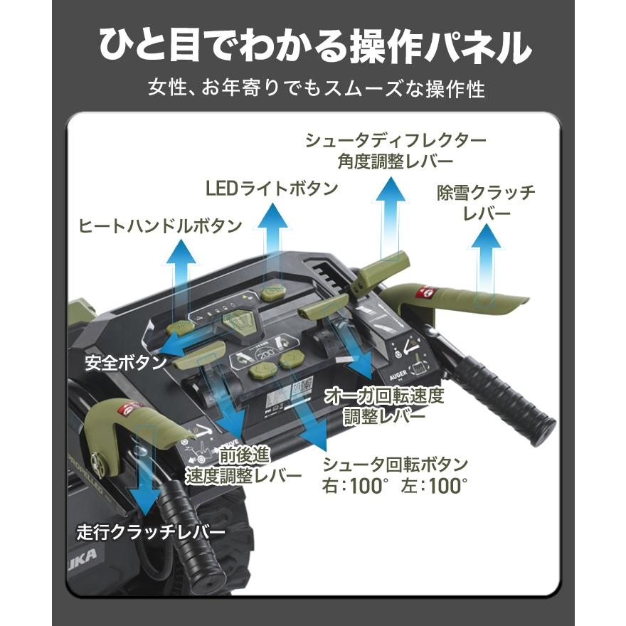 YOTUKA 電動除雪機（本体のみ）11.0馬力相当 62V 8Ah コードレス ノーパンクタイヤ PSE取得 YS-GM921701【2年保証】 : YOTUKA Yahoo!店 - 通販 ...