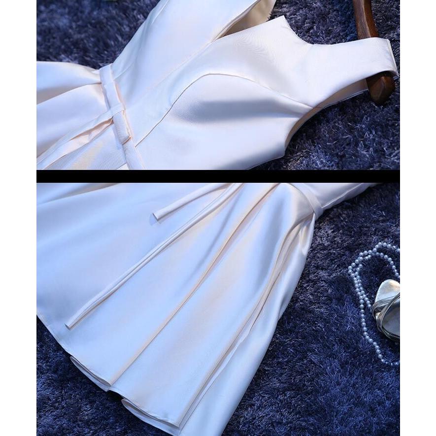 パーティードレス 袖あり パーティドレス 結婚式 ワンピース Aライン