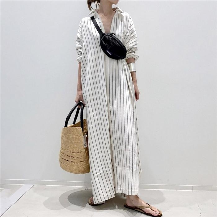 シャツワンピース ワンピース レディース ロングワンピース 長袖 シャツワンピース ワンピース レディース ロングワンピース 長袖