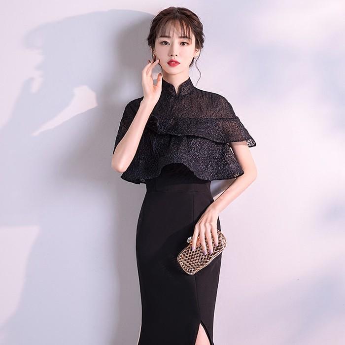 ロングドレス マーメイド 演奏会 パーティードレス ロング丈 結婚式