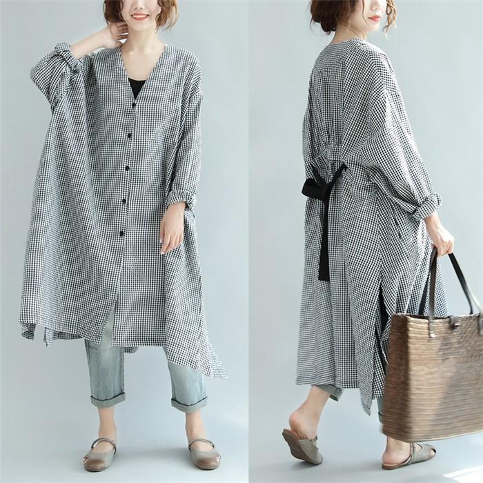 シャツワンピース 春 ワンピ チュニック ワンピース ロング丈 シャツワンピース 春 ワンピ チュニック ワンピース ロング丈