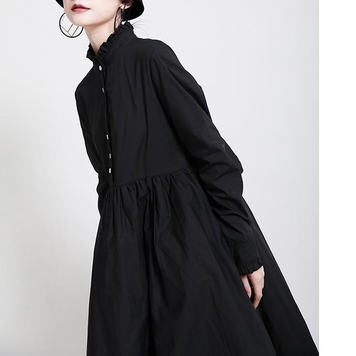 クラシカルデザインワンピース』ロング ワンピース レディース 長袖
