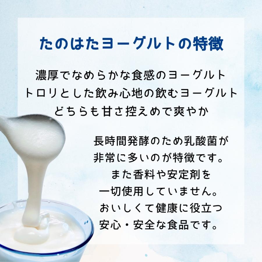 たのはたヨーグルト ギフトセット TYK-10 加糖・プレーン 1kg [ 各1袋 ]・のむヨーグルト 500ml 2本 ] 田野畑村産業開発公社 岩手 たのはた牛乳 : ハイマート - 通販 ...