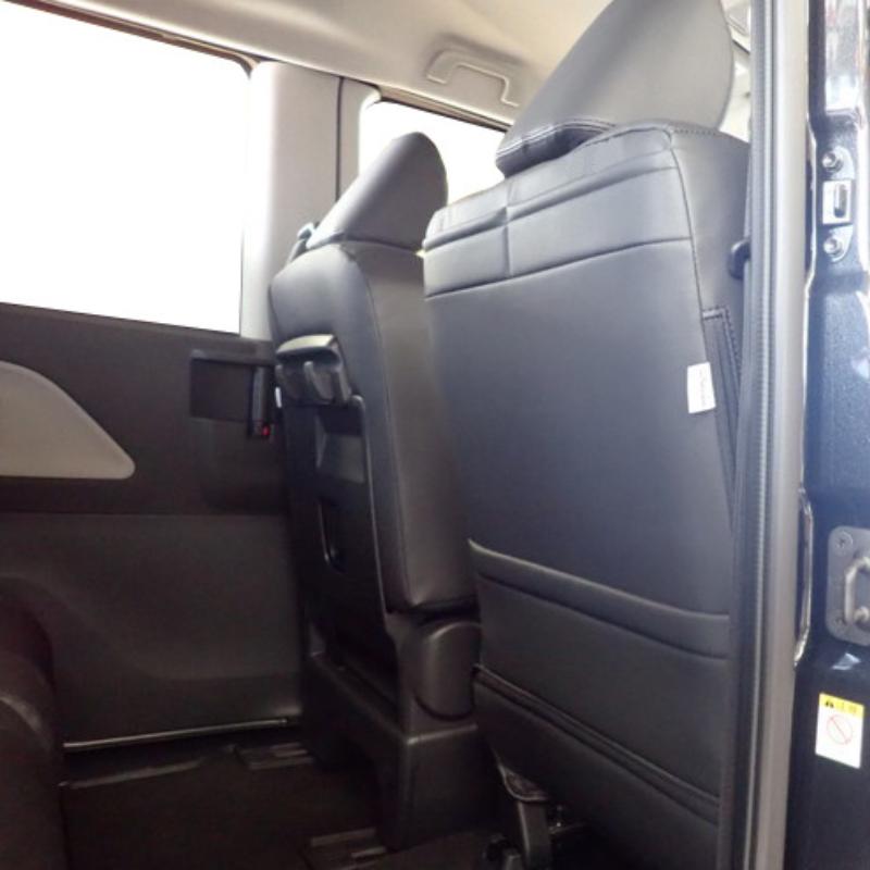 ハイブリッドXS / XSターボ (ブラック) シートカバー Clazzio Jr 現行スペーシア カスタム MK54/MK94 (R5/12 ...