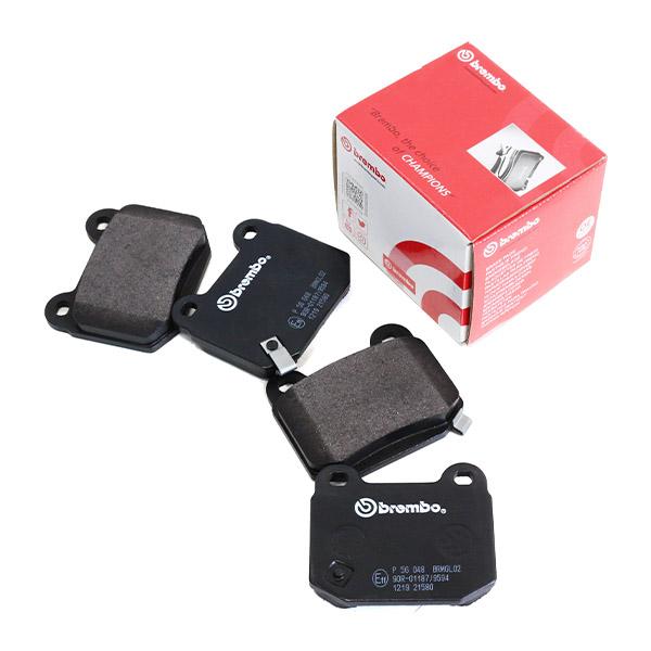 P56 048 BRZ ZC6 ブレーキパッド リア用 brembo ブレンボ SUBARU ディスクパッド ブレーキパット ...