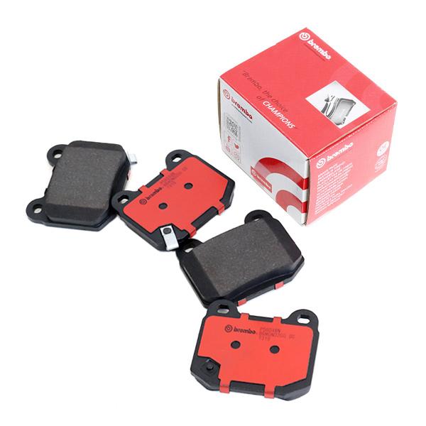 P56 048N インプレッサ (GR/GV系) GRB GVB ブレーキパッド リア用 brembo ブレンボ SUBARU ディスクパッド ...