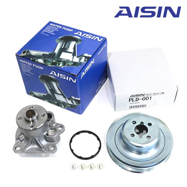 WPD-050 PLD-001 タント カスタム L375S L385S ウォーターポンプ 対策プーリー セット AISIN アイシン精機 ダイハツ 16100-B9280 : ユーズ ...