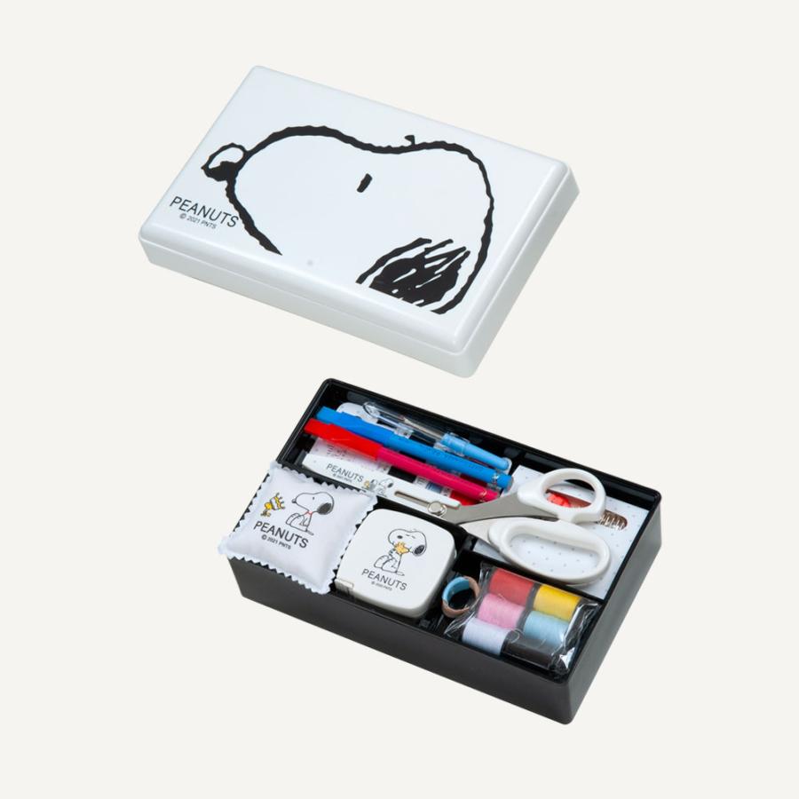 Misasa ミササ ソーイングセット スヌーピー コンパクトタイプ ホワイト (9点入り) No.8652 : no8652 : 洋裁・手芸道具の通販ホリウチ - 通販 - Yahoo!ショッピング