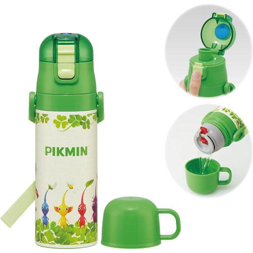 ピクミン 水筒 2WAYステンレス水筒 コップ付き 430ml〜470ml SKDC4 : ユウセイ堂2号店 ヤフーショッピング店 - 通販 - Yahoo!ショッピング