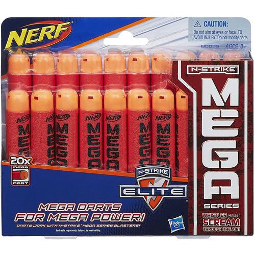 ナーフ メガダーツ リフィル 20パック B0085 : ユウセイ堂2号店 ヤフーショッピング店 - 通販 - Yahoo!ショッピング