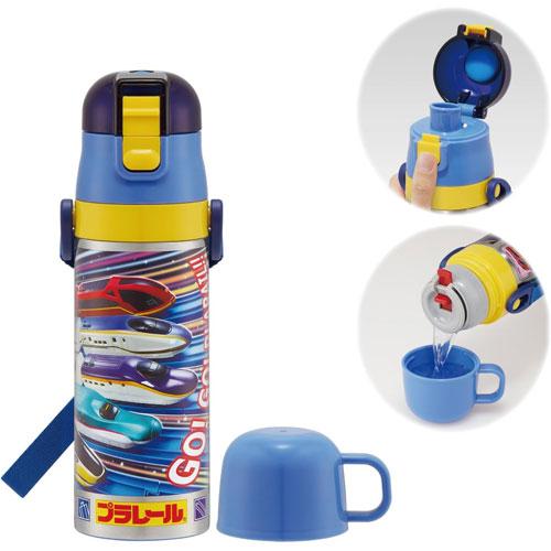 送料無料 プラレール 25 水筒 2WAYステンレス水筒 コップ付き 430ml〜470ml SKDC4 : ユウセイ堂1号店 Yahoo!shopping店 - 通販 - Yahoo!ショッピング