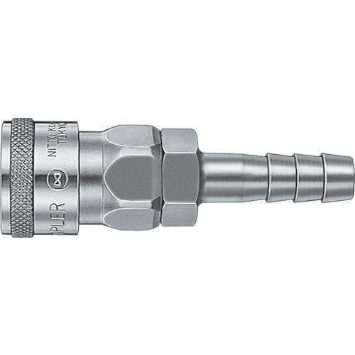 日東工器 NITTO KOHKI ハイカプラ ホース取付用ソケット 400SH 相手側1/2インチ 耐圧力2.0Mpa 鋼鉄製 ニトリルゴム ...