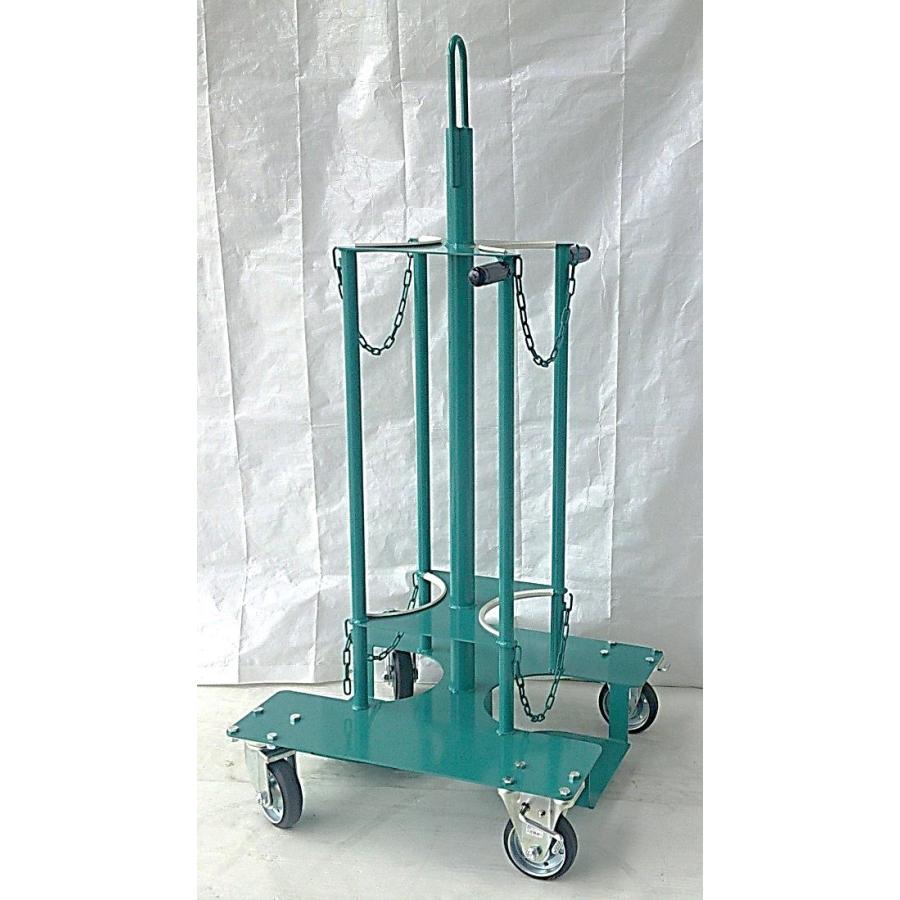 カミマル ボンベ運搬車（一般ガス47L容器用）KSセーフティボンベカート KS-47-2 インボイス制度対象適格請求書発行事業者 : 溶接用品の専門店 溶接市場 - 通販 - Yahoo!ショッピング