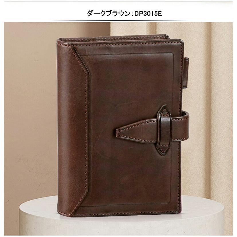 システム手帳 名入れ ダ・ヴィンチ DAVINCI グランデ ロロマクラシック(艶味) ポケットサイズ 全4色 DP3015 :da ...