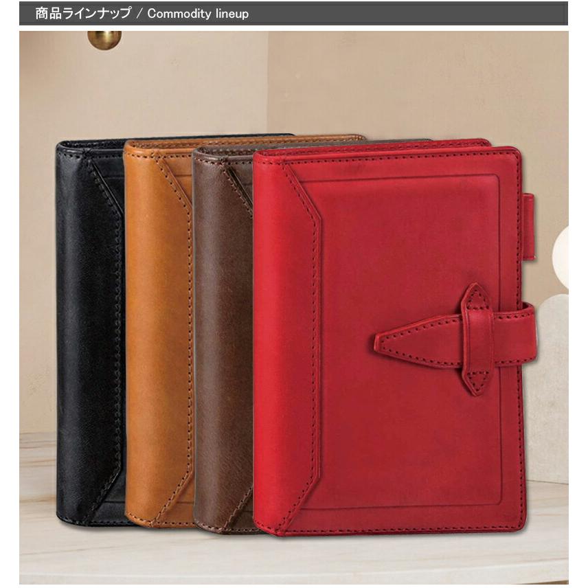 システム手帳 名入れ ダ・ヴィンチ DAVINCI グランデ ロロマクラシック(艶味) ポケットサイズ 全4色 DP3015 :da ...