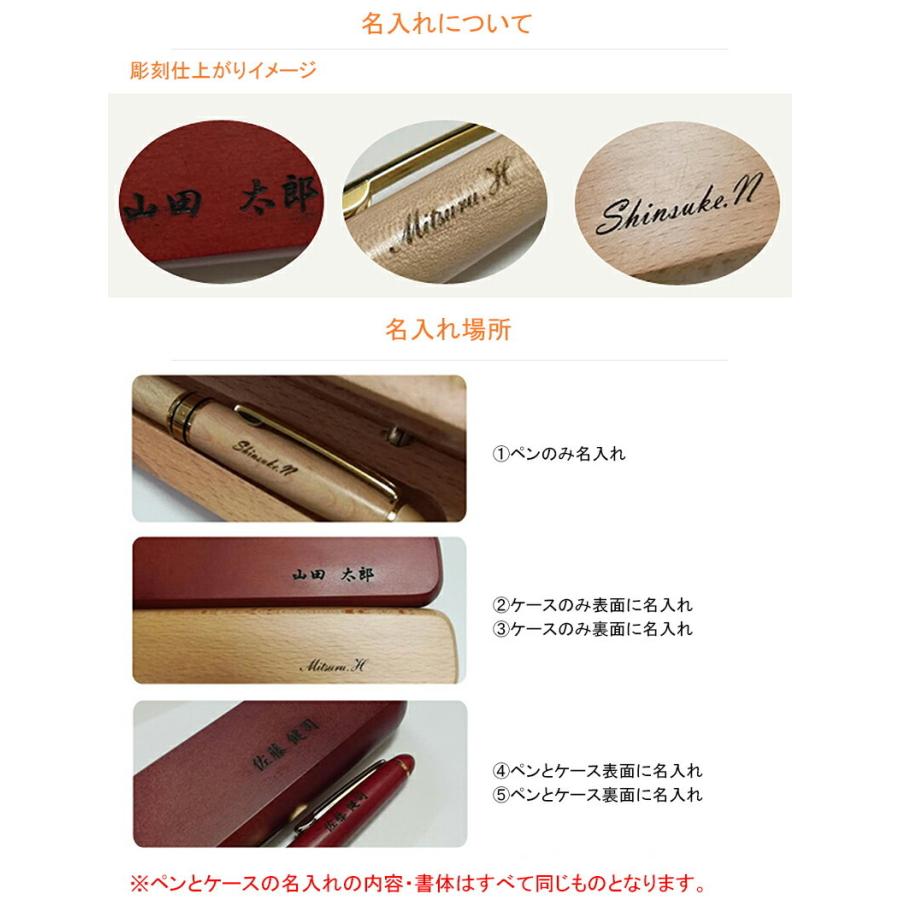 木製ボールペン＆ケースセット 木軸 天然木製 名入れボールペン ウッドボールペン ケースセット ウッドペン くるみ木/メープル/ローズ :yahoo-ks-bn:You STYLE - 通販 ...