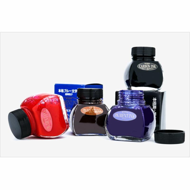 プラチナ万年筆 PLATINUM 万年筆用 限定品 ボトルインク 60cc 水性顔料 インク アルカリ性 INK 全4色 INKG-1500 ...