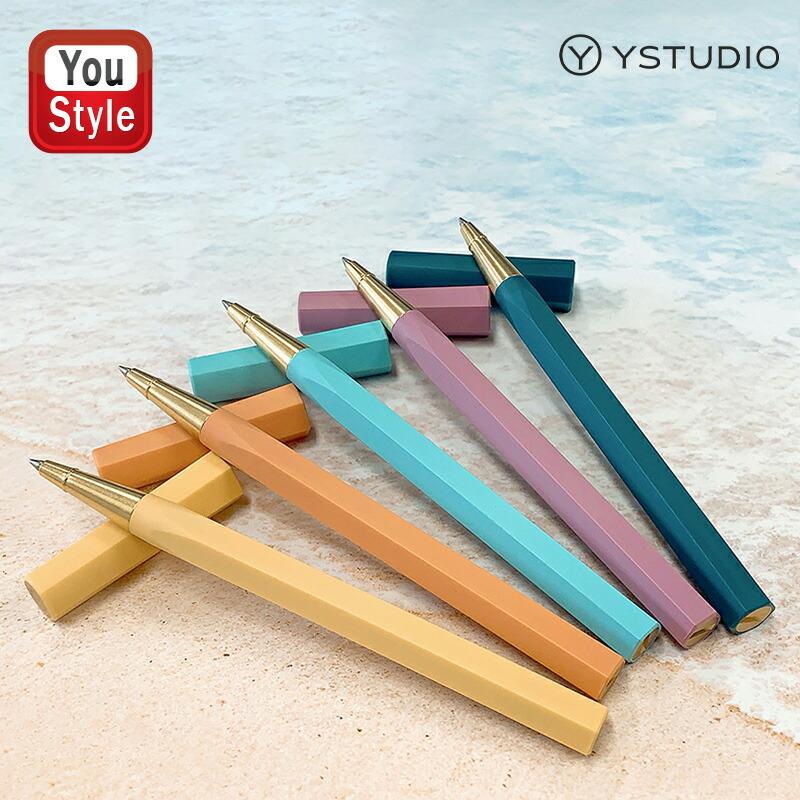 ワイスタジオ ystudio 水性ボールペン ローラーボール グラマーシリーズ オーシャンサステナブル Ocean Sustainable Rollerball Pen STAT-6 ...