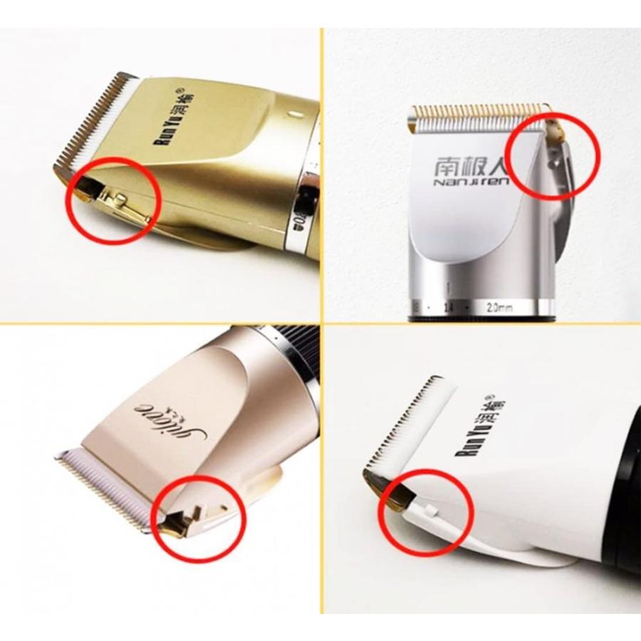 電動バリカン用アタッチメントのみ 汎用幅45mm用 長め (4点セット（28 31 34 37mm）, ブラック) : 0912-002289 : ヨーテイ ヤフー店 - 通販 - Yahoo ...