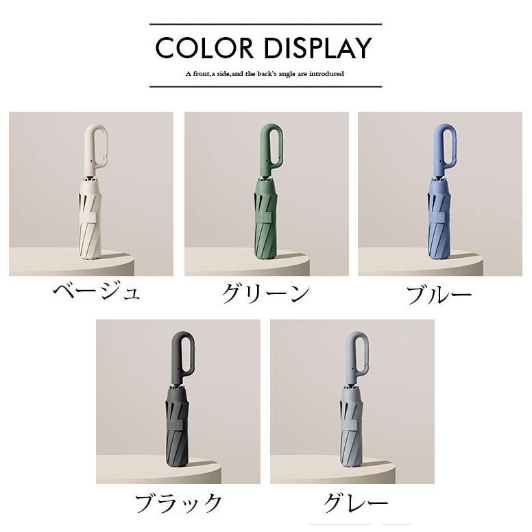 逆さ傘 折りたたみ傘 自動傘 日傘 直径125cm 105cm リングバックル傘 晴雨兼用傘 日焼け止め UV 折りたたみ メンズ レディース 傘 : 陽山ショッピング - 通販 ...