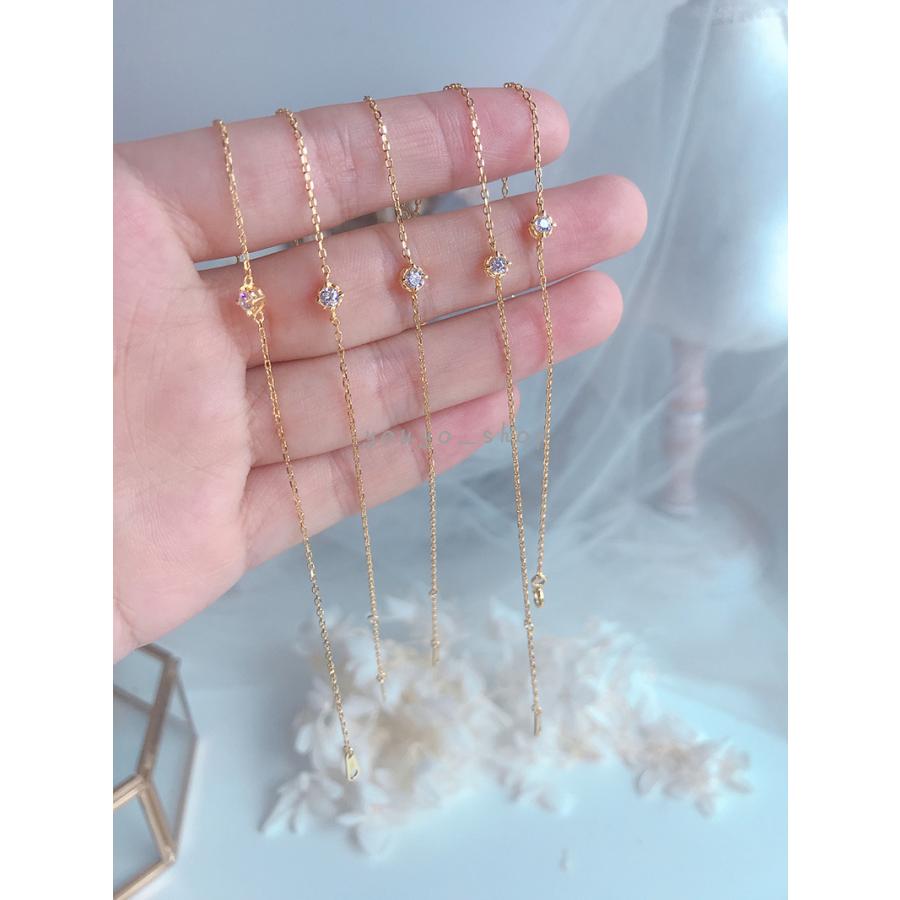 リュクスな一粒ダイヤモンド ブレスレット S925シルバー K18 ジルコニア ブレスレット 一粒 ジルコニアブレスレット ゴールド : youyo-shop - 通販 - Yahoo!ショッピング