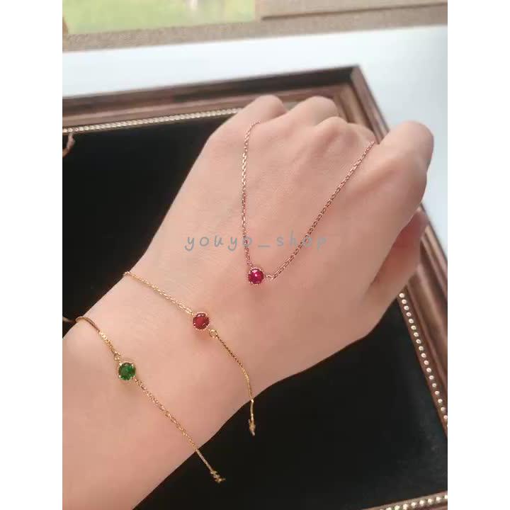 一粒ルビーネックレス S925 シルバー 18kゴールドメッキ シングルルビーネックレス 鎖骨チェーン ローズゴールドブレスレット ペンタントネックレス :youyo-0187:youyo ...