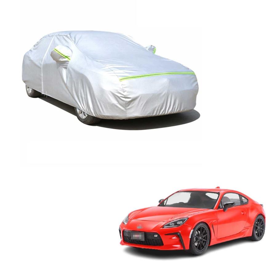 カーカバー トヨタ GR86 2021 2022 専用カバー カーボディカバー 全天候型保護カーカバー UVカット 凍結防止カバー 防水 防塵 ...