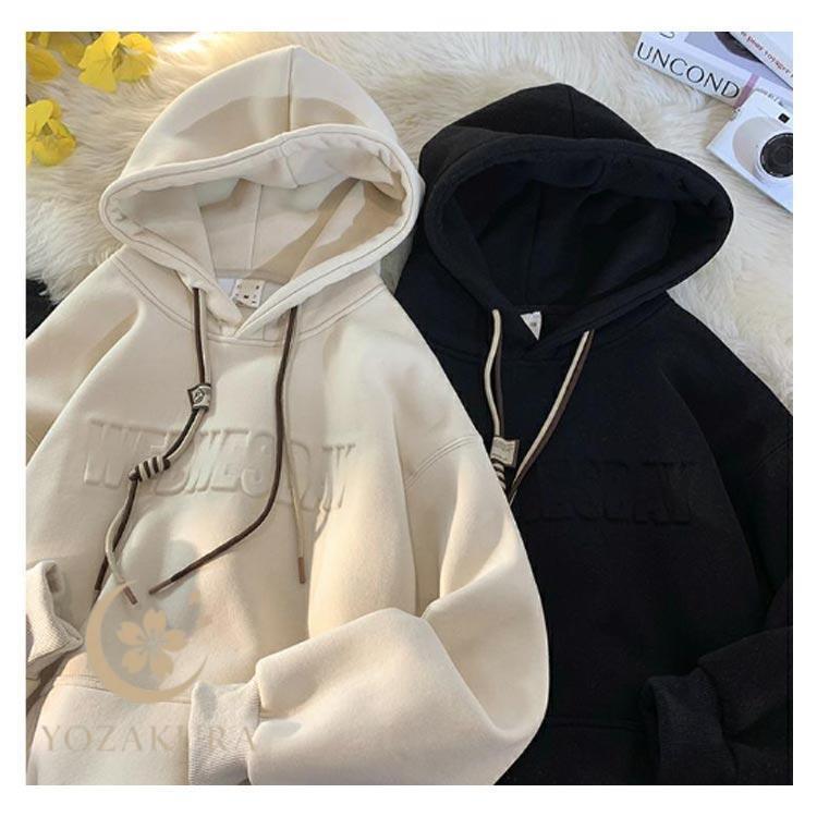 メンズ パーカー プルオーバー 裏起毛 スウェット トップス フード付き 春 秋 冬 長袖 ビックシルエット おしゃれ ふんわり 防寒 肌触り 大きい : YOZAKURA-SHOP - 通販 ...