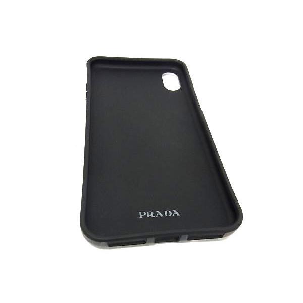 PRADA 新品 未使用 プラダ 1ZH083 ラバー リップスティック iPhoneXS Max対応 アイフォンケース スマホケース ブラック系 AS0828 : ブランドショップ ...