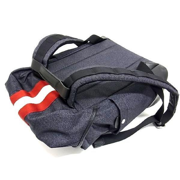 ■新品■未使用■ BALLY バリー ナイロン リュックサック バックパック メンズ レディース ネイビー系×ブラック系 AT7561 Bally（バリー） □新品□未使用□ ナイロン リュックサック バック