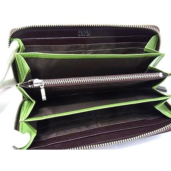 □新品□未使用□ PRARE プレリー レザー ラウンドファスナー 長財布