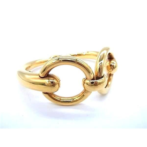 GUCCI 希少 極美品 グッチ トムフォード期 ホースビット バングル ブレスレット アクセサリー ゴールド系 FC0382 : ブランド ...