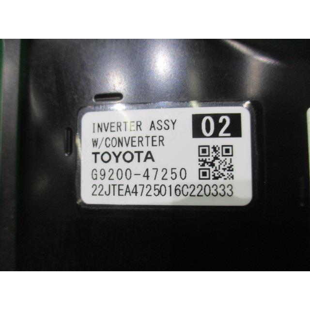 プリウス DAA-ZVW55 HV・EV・FCVインバーター 4X1 G9200-49095 : YRCヤフーショップ - 通販 - Yahoo!ショッピング