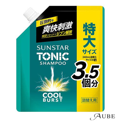 サンスタートニック サンスター トニックシャンプー COOL BURST 詰替え用 特大 1200ml【ドラッグストア】【宅急便対応 ...