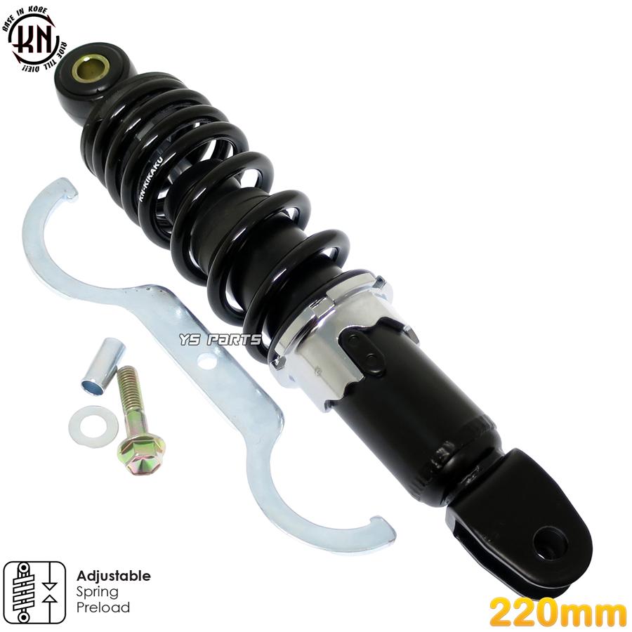 [エンジンスワップにも]KNリアサス黒220mm ライブディオJ/ライブディオZX/ライブディオチェスタ/ライブディオSR[AF34/AF35]ローダウンに : YS PARTS - 通販 ...