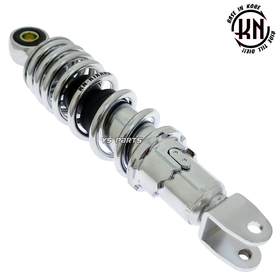 【メッキボディ】KNリアサス銀230mm スーパージョグZR[3YK]アプリオ[4JP/4LV/SA11J]ビーノ[5AU/SA10J]BJ[SA24J]ジョグスポーツ[3RY] :KN ...