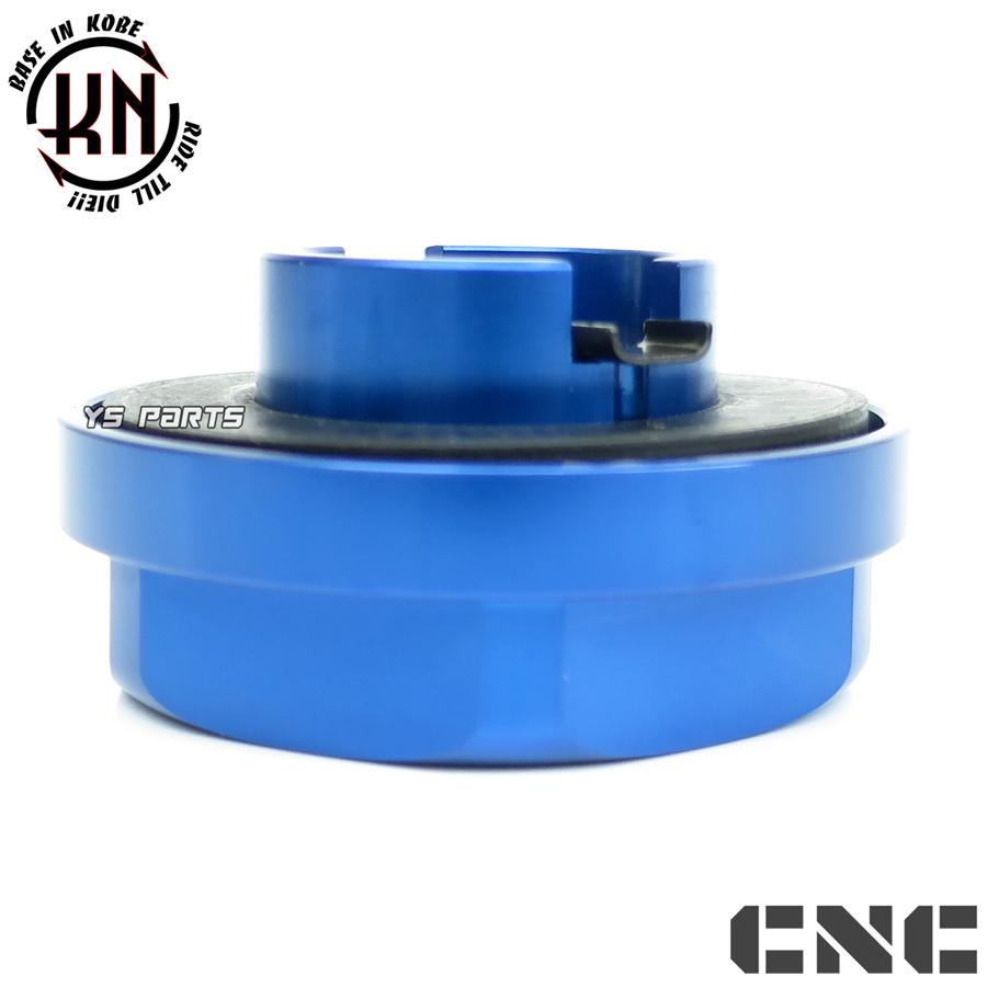 [CNC]KNアルミガソリンキャップ青PCX125[JF28/JF56/JF81/JK05]PCX150[KF12/KF18/KF30]Dio110/ディオ110[JF31/JF58/JK03 ...