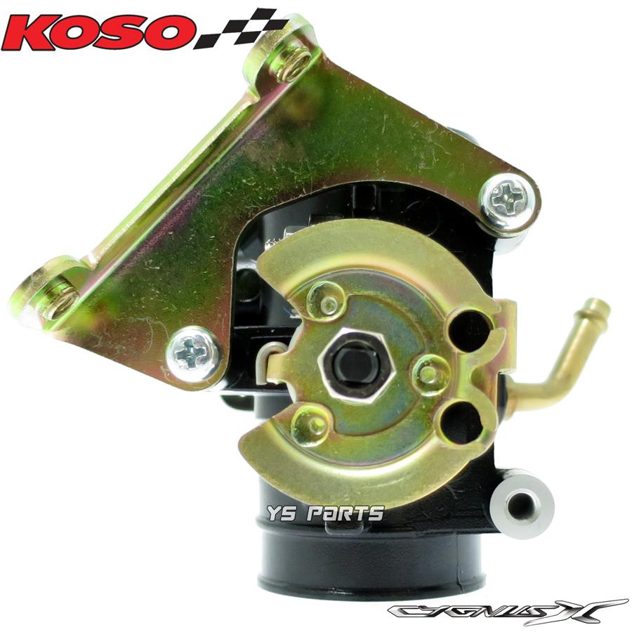 [正規品]KOSO新設計ビッグスロットルボディー/ビッグスロボ37mm BWSR/BW'SR/BWS R/BW'S R/ビーウィズR[2JS]BWS125/BW'S125[2型][155cc ...